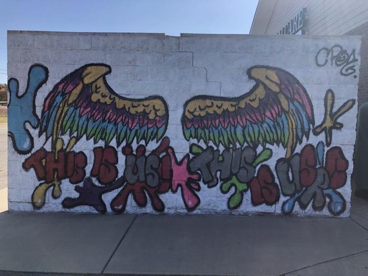 Manchester Clinic Adds Graffiti-style Mural to Building - U.S. Renal Care